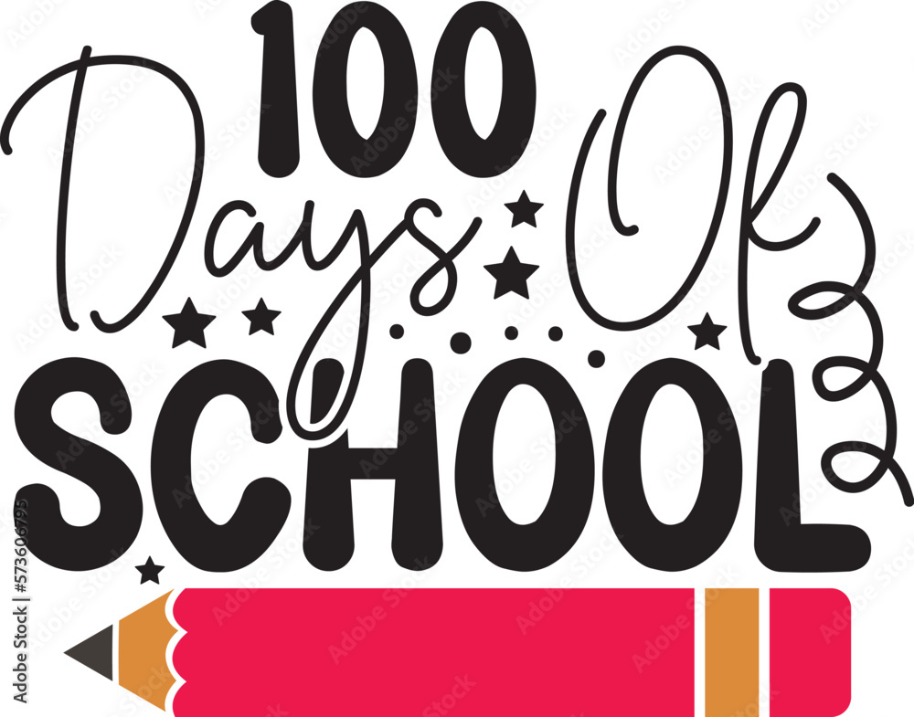 100 Days of School SVG Bundle, 100 Days SVG, Teacher svg, School svg ...