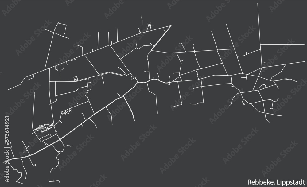 Vektorová grafika „Detailed hand-drawn navigational urban street roads ...