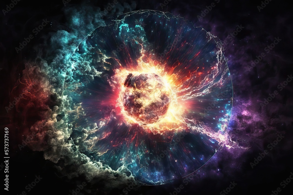 Big Bang Explosion, Generating Reality With a Spark of Life, just a ...