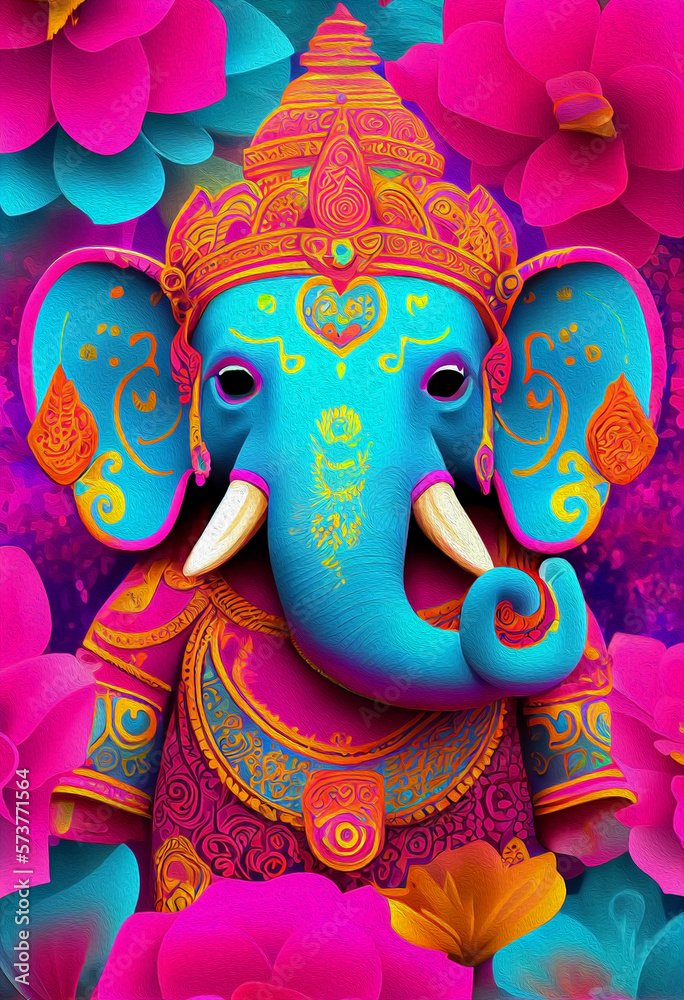 Ganesha illustration, Ganesh Chaturthi, Ganesh, Ganesha, Lord Ganesh ...