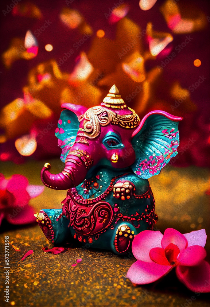 Ganesha illustration, Ganesh Chaturthi, Ganesh, Ganesha, Lord Ganesh ...