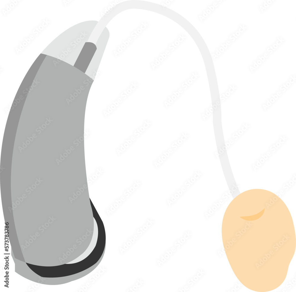 hearing aid vector image or clipart Stock Vector | Adobe Stock