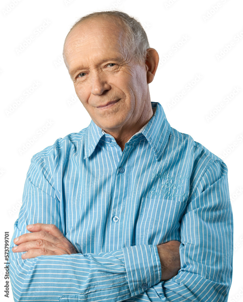 Old man portrait Stock Photo | Adobe Stock