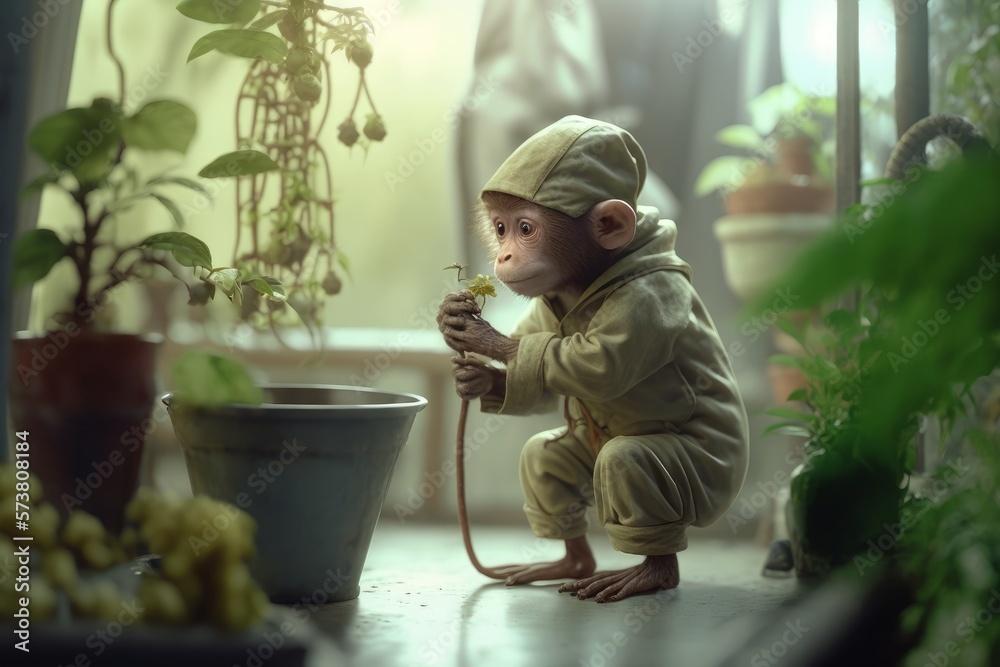 Monkey Gardener tends 32k Greenhouse in Unreal Engine: Super-Resolution ...