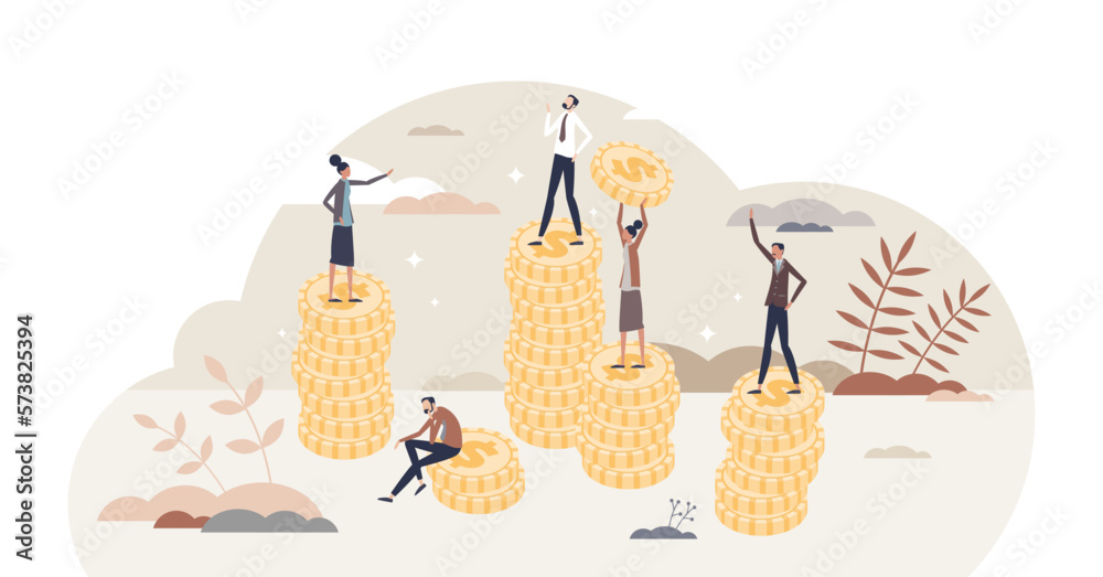 Remuneration and salary for employees work with money tiny person ...