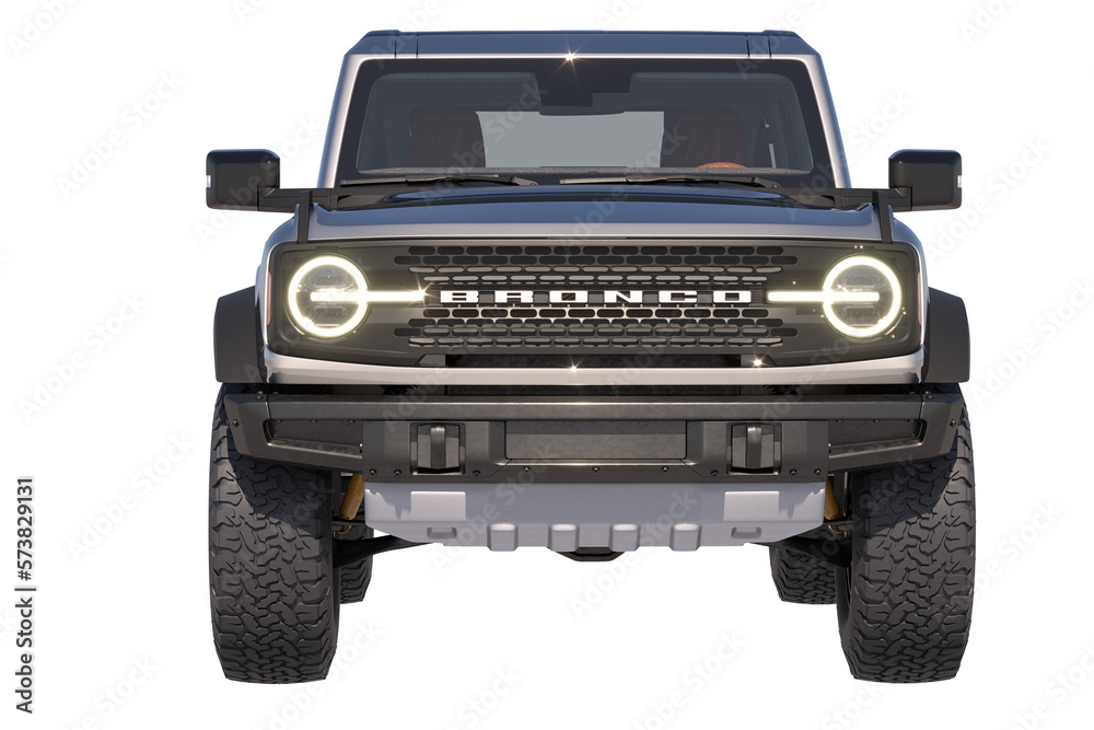 Ford Bronco - an American off-road icon.PNG file. Stock Photo | Adobe Stock