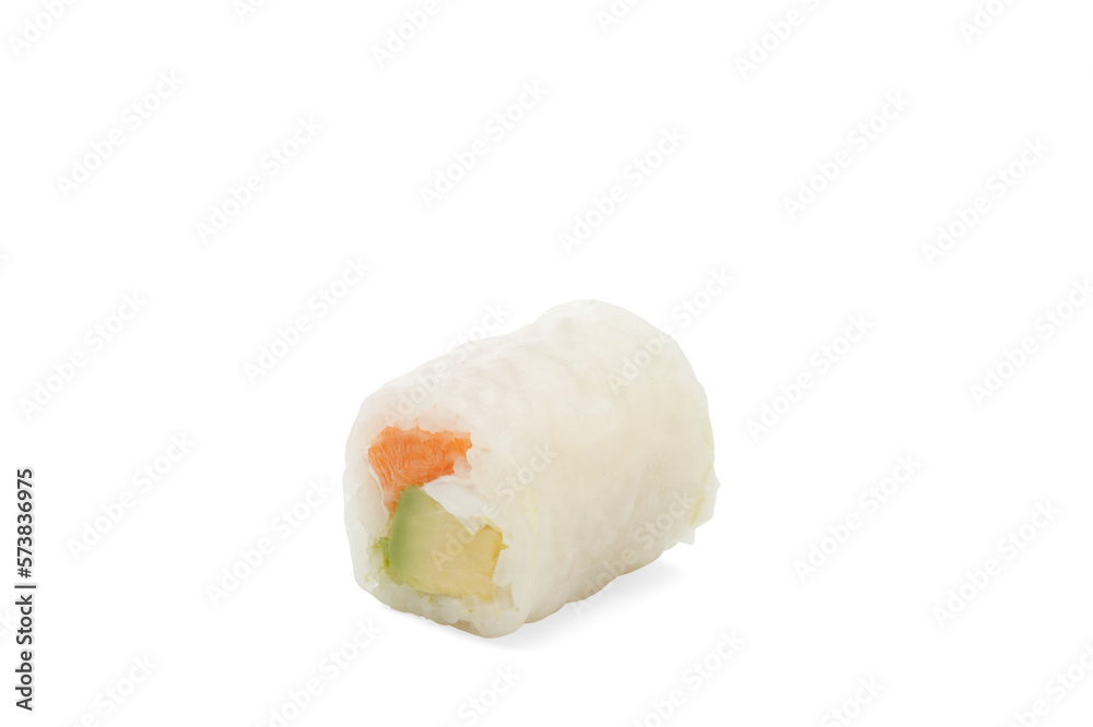 Sushi is a traditional Japanese dish, consisting of a vinegary rice ...