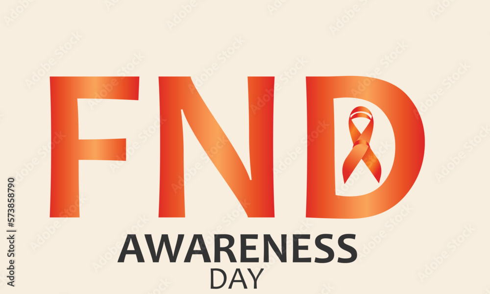 FND Awareness Day. Template for background, banner, card, poster Stock ...