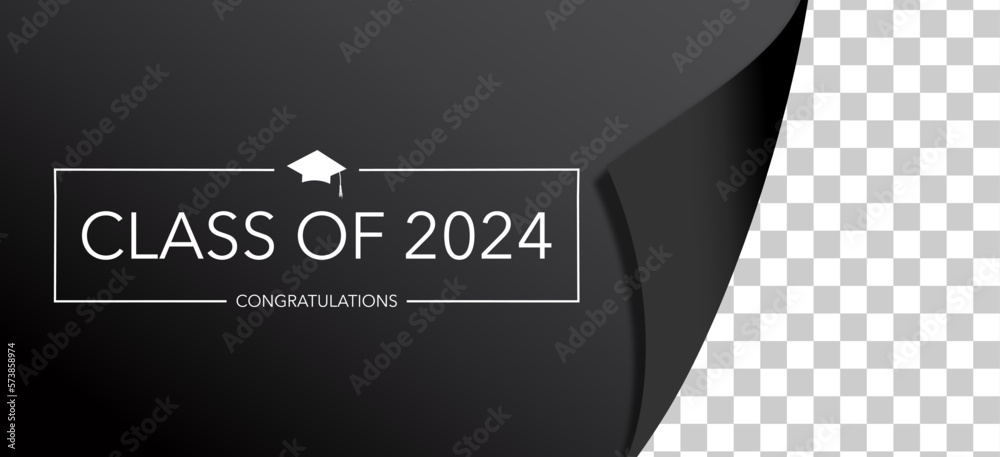 Class of 2024 Stock Vector | Adobe Stock