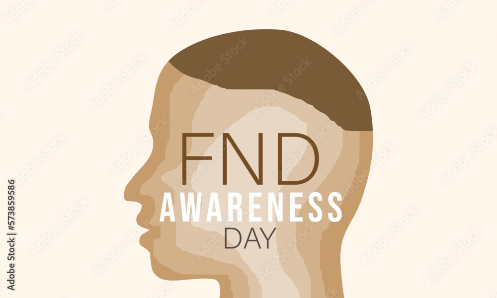 FND Awareness Day. Template for background, banner, card, poster Stock ...
