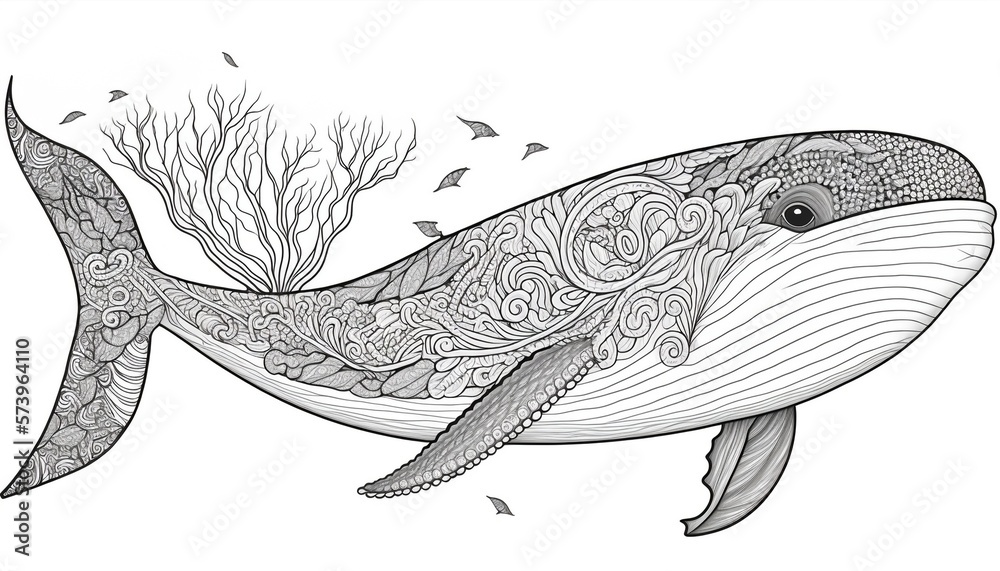 a cute coloring book for children that is still black and white, but ...