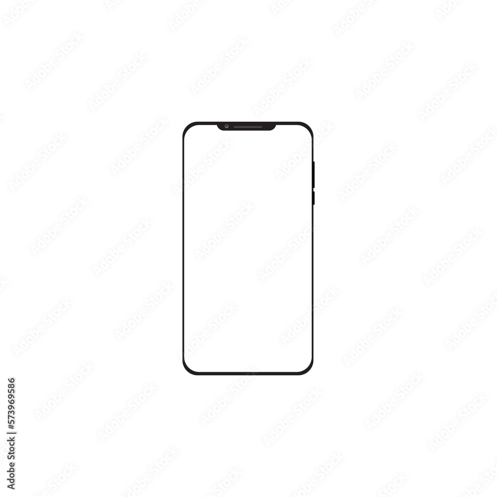 Smartphone mockup with transparent background free png Stock ...