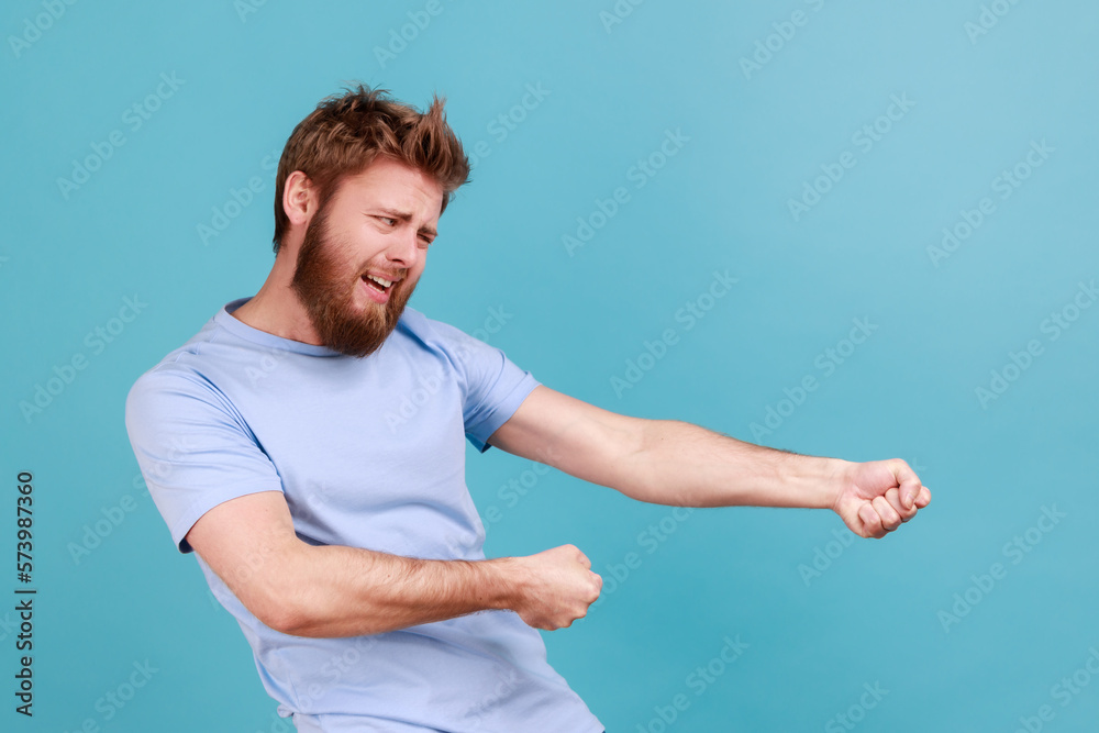 Holding Something Heavy