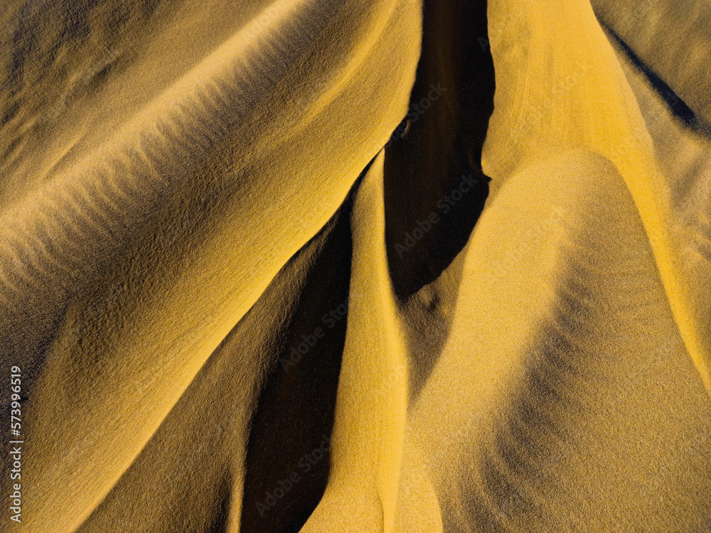 sand texture as a background. sand of desert. yellow sand for designers ...