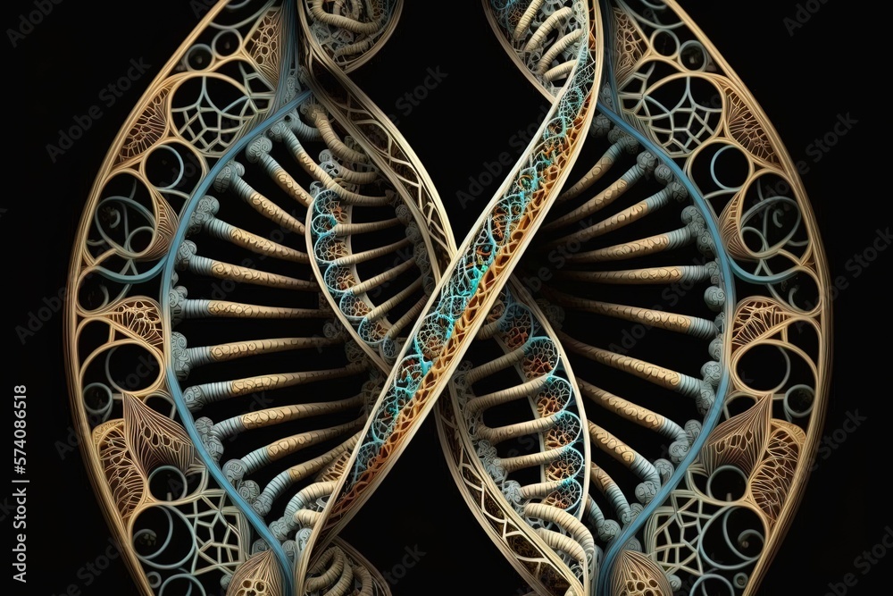 Unraveling the Intricate Structure of the Human Double Helix Generative ...