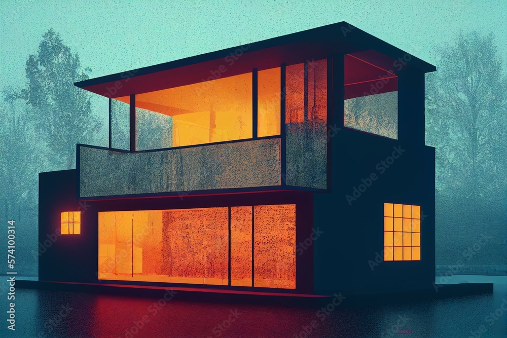 A heat map showing the thermal losses and the inefficiency of the ...
