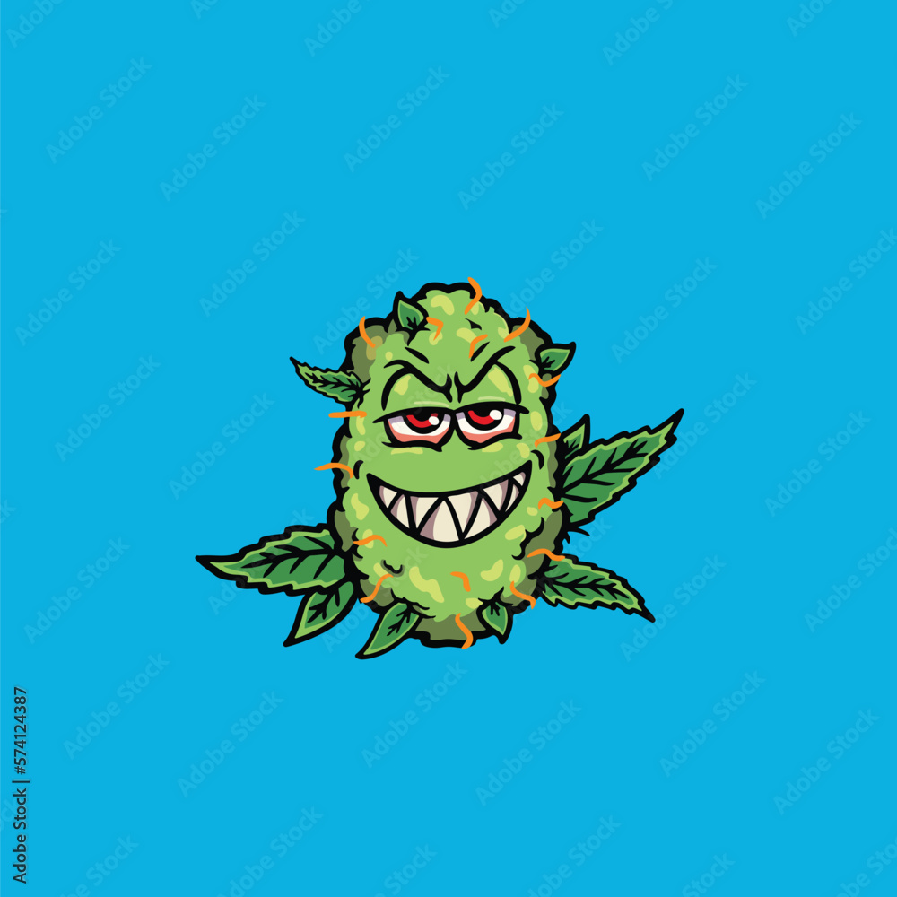 Cookie Monster Smoking Weed