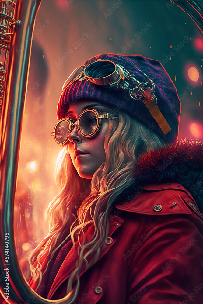 Child, Model, Portrait, Abstract, Beauty, Style, made with generative ...