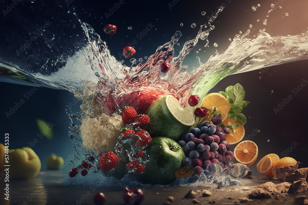 Proper nutrition food set for a healthy lifestyle. Healthy eating ...