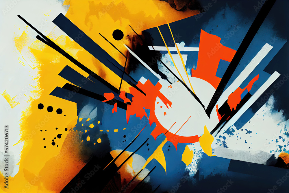 Minimalist abstract background wallpaper design (Generative AI) Stock ...