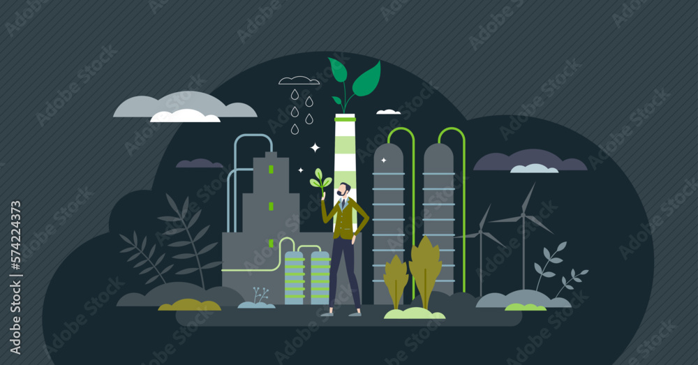 Environment friendly power plant for clean green energy tiny person ...