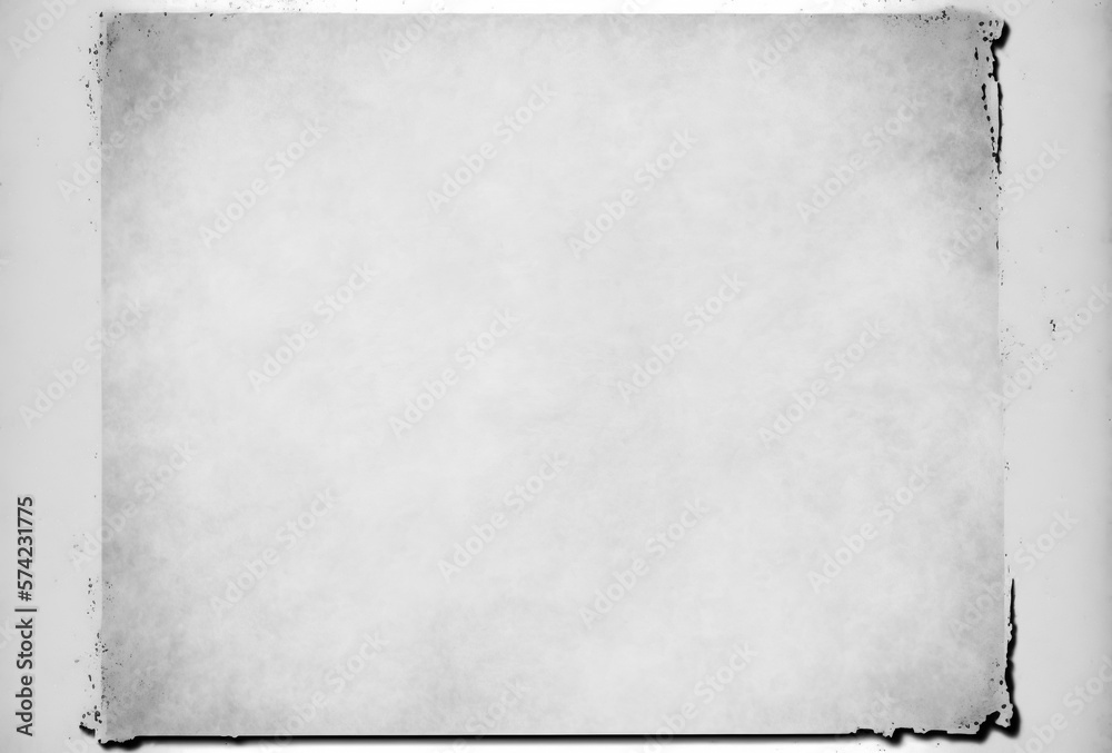 Sheet of paper with torn edges on background Texture of old, vintage ...