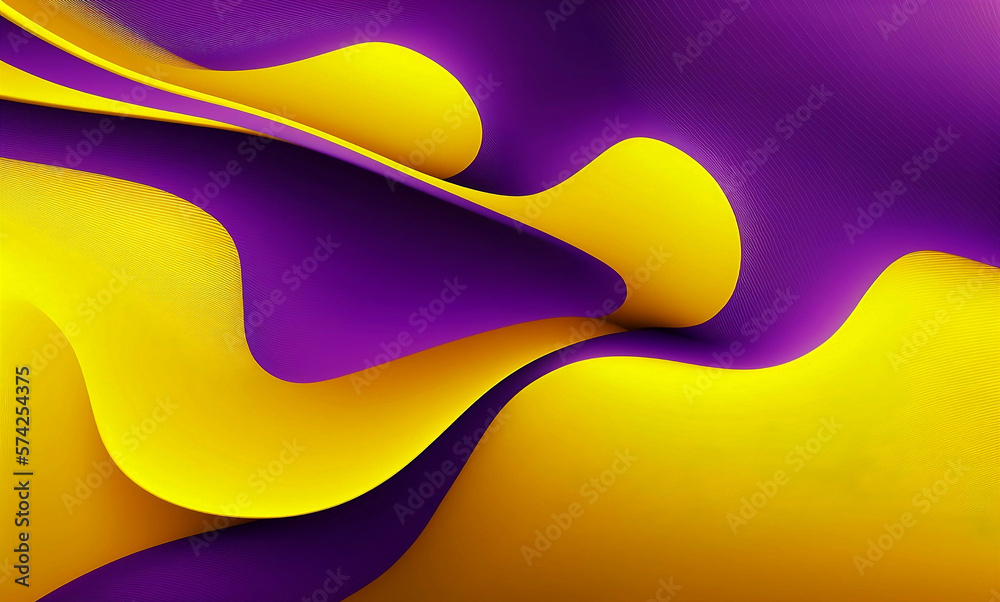 ภาพประกอบสต็อก Abstract yellow and violet background, wallpaper of ...