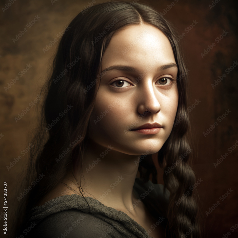 Mona Lisa candid portrait photograph by Leonardo DA vinci, midjourney art,ai generated ...