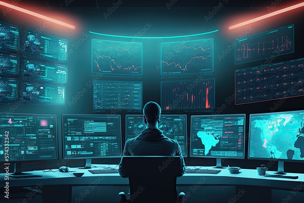 Technology Connection Digital Data, A Network Operations Center (NOC ...