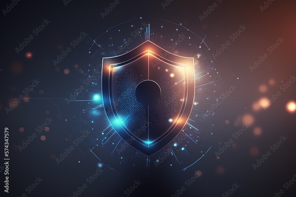 Data protection and cyber security on internet server network with secure login to protect ...