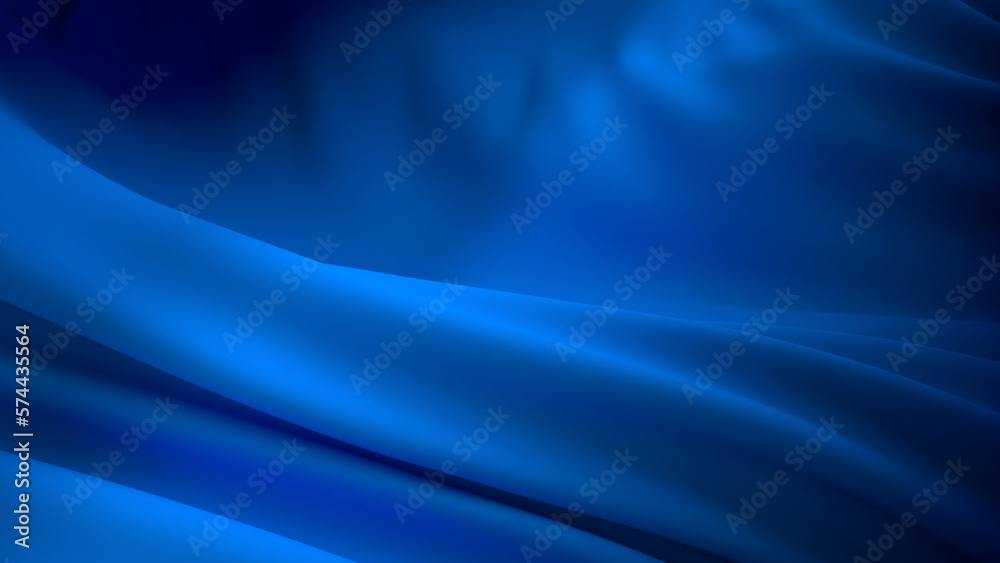 Royal Blue silk cloth flying background, Elegant colorful flying satin ...