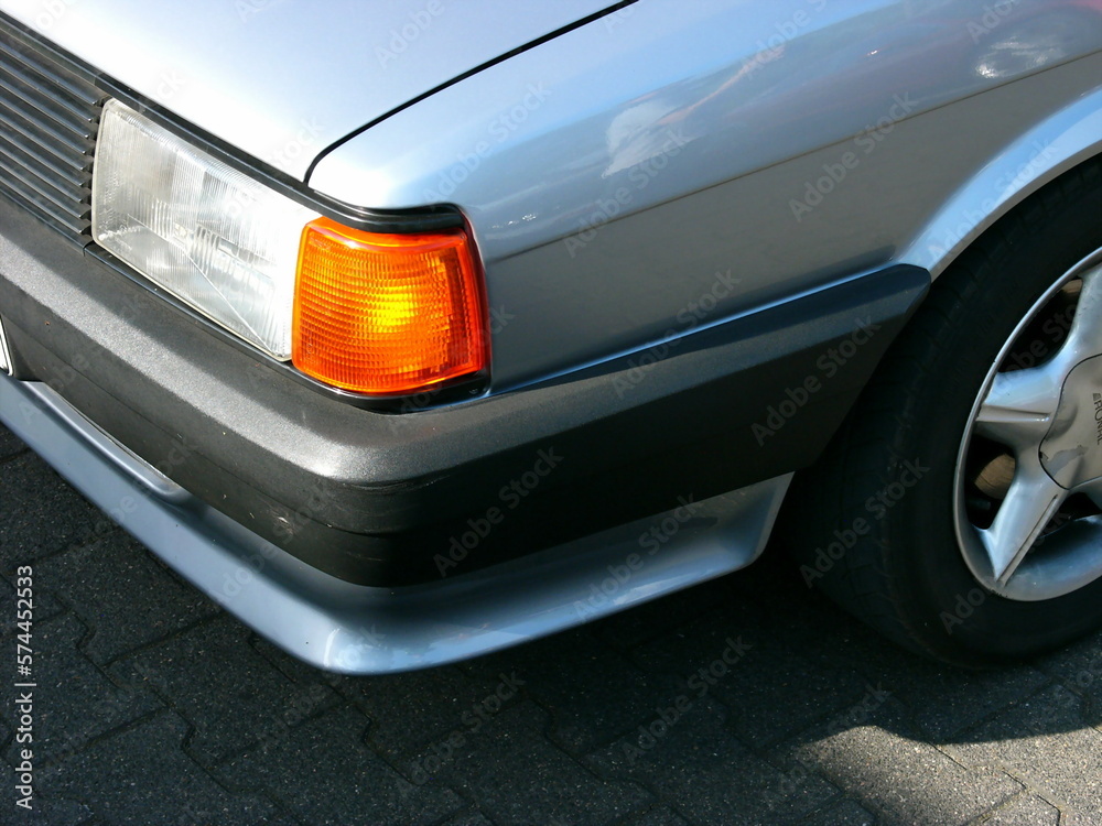 Stockfoto Audi 80 B2 mit Ronal Leichtmetallfelge am 21.04.2018 bei der ...