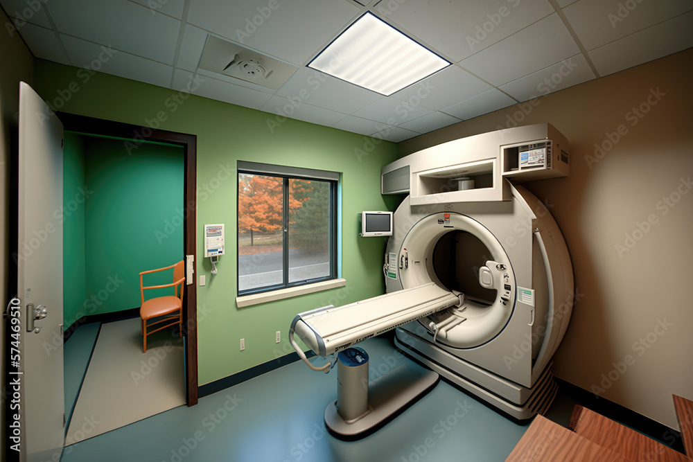 Medical CT or MRI or PET Scan Standing in the Modern Hospital ...