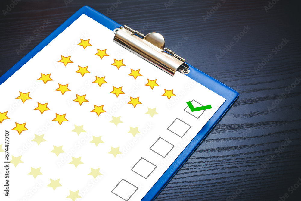 Six star review. Internet satisfaction survey. Satisfied customer ...