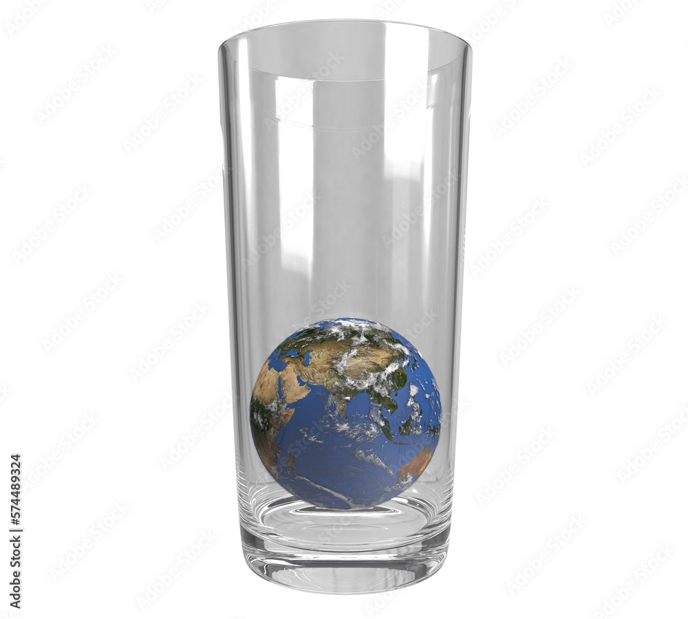 Earth world planet global map ball round circle sphere in glasses ...