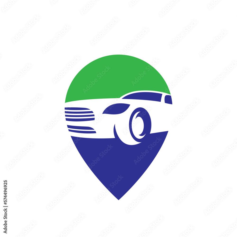 Car location logo images Stock Vector | Adobe Stock