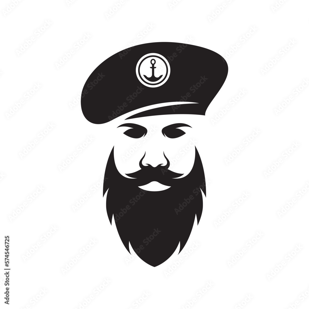 Captain logo images Stock Vector | Adobe Stock