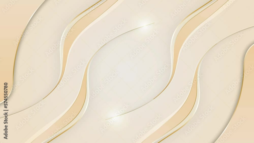 Elegant Gold Luxury Background 4k animation of abstract luxury ...