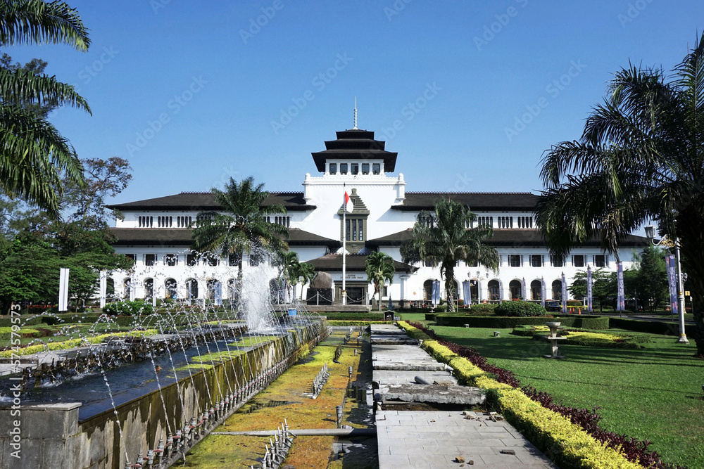 Gedung Sate ( Sate palace ), iconic governor's office building in ...