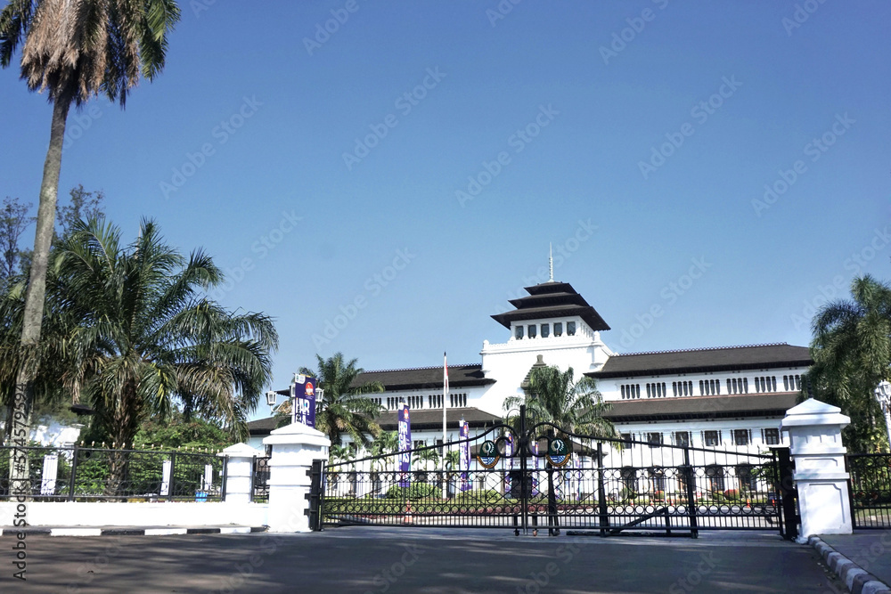 Gedung Sate ( Sate palace ), iconic governor's office building in ...