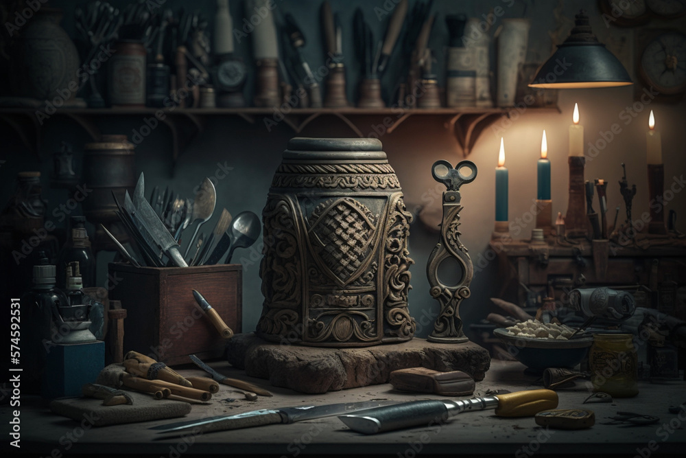 Tools and Equipment, Collection of Different Tools and Equipment, DIY ...