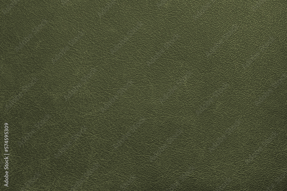 Genuine, natural, artificial khaki leather texture background. Luxury ...