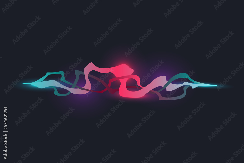 Cartoon laser gun beam. Alien combat weapon rays. Futuristic shot ...