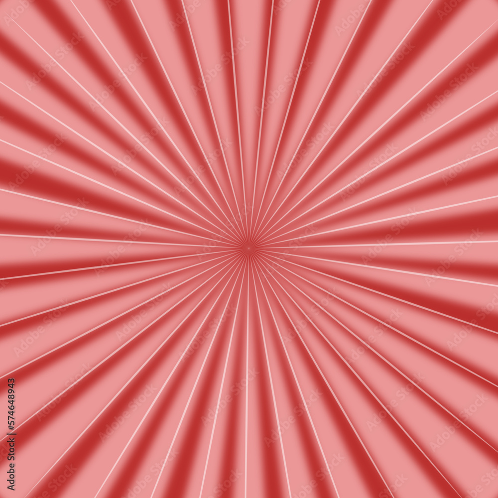 Red comic rays style gradient background fun art style Stock Vector ...