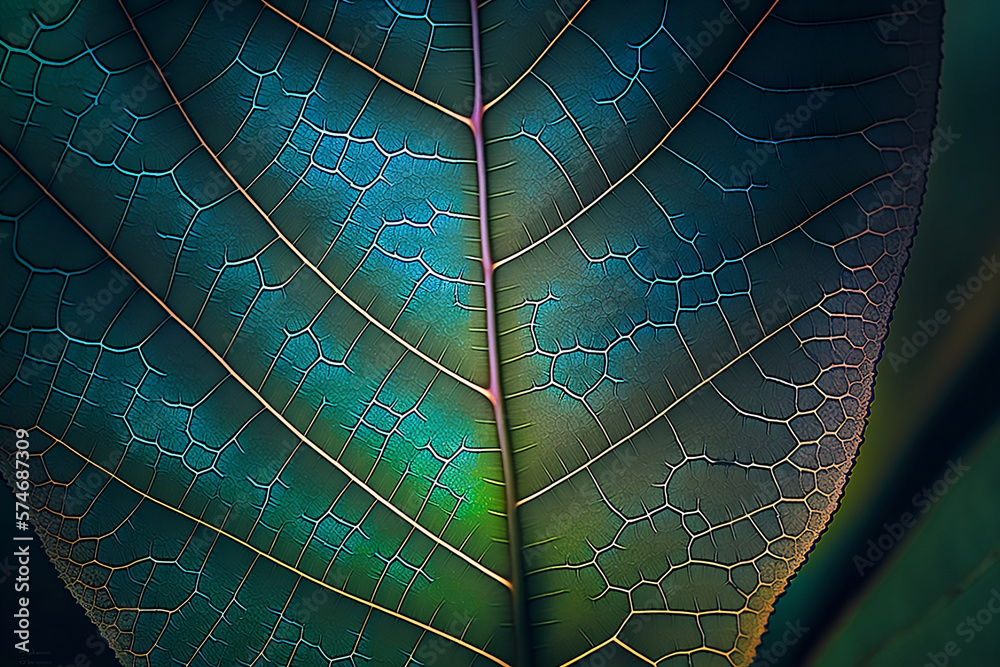 Leaf texture, leaf background for design with copy space for text or ...