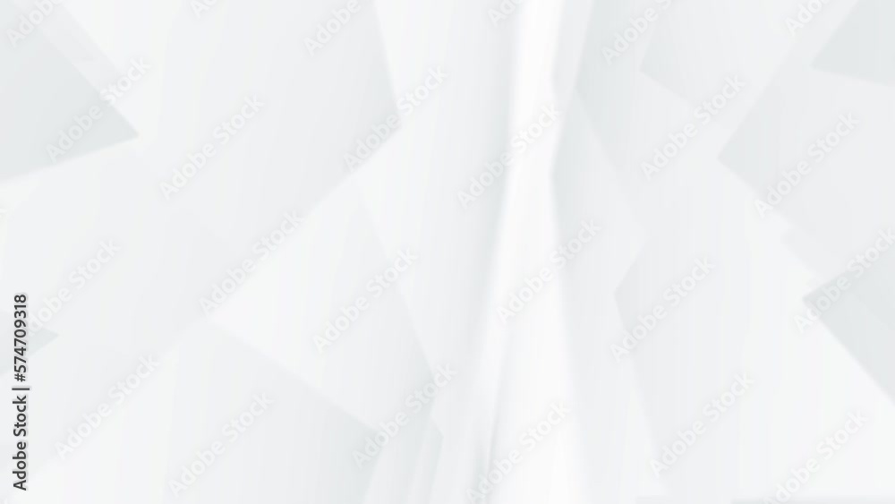 Elegant White Background Loop Animation. Minimal Bright Light Grey ...