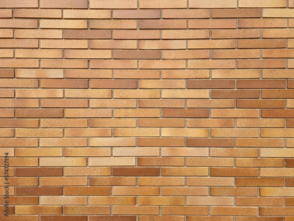 Poster, Foto Fondo con detalle y textura de pared de ladrillo ceramico ...