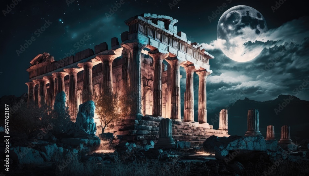 The Dark and Mysterious Parthenon Temple: A Symbol of Ancient Greece ...