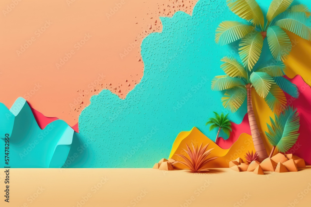 summer nature bright background texture with empty copy space for text ...