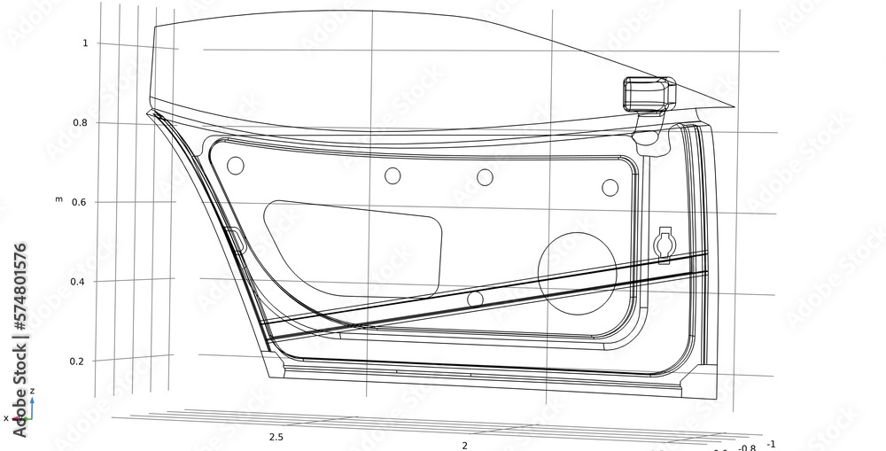 Computer modeling and investigation of the parameters of the car door ...